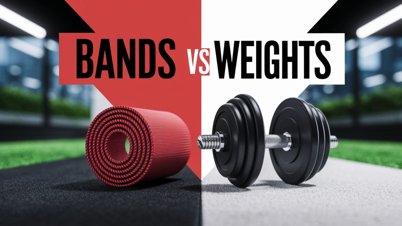 Resistance Bands vs. Free Weights: Which is Best for You? - YouTube