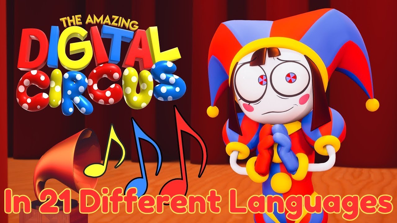 The Amazing Digital Circus Theme Song in 21 Different Languages - YouTube