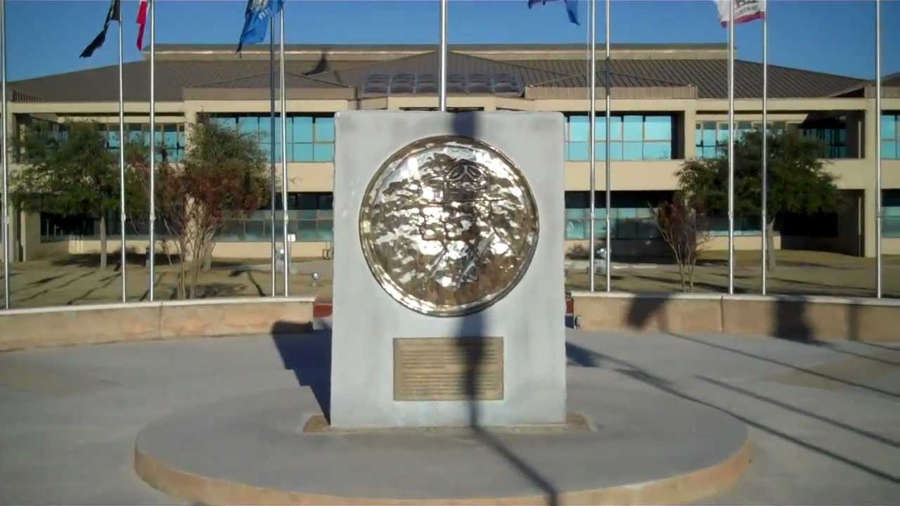 MTI Monument on the Parade Field of Lackland AFB, TX - YouTube