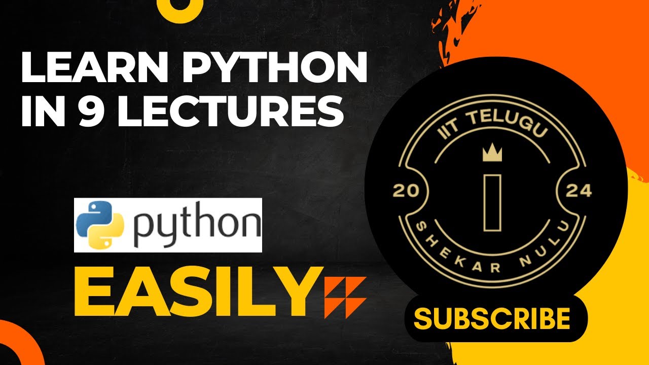 Python In 9 Lecturesjntuajntukjntugvautonomuspythonfullstackjntuhbtechall