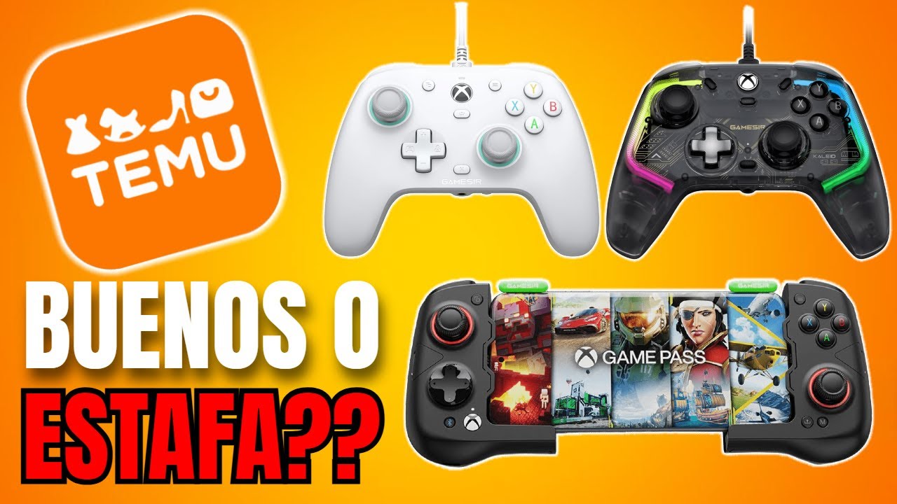 Los MEJORES CONTROLES Calidad-Precio de TEMU ¿Valen la Pena? - YouTube