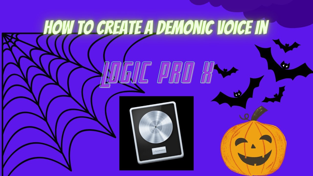 How to create a demonic voice | Logic Pro X - YouTube