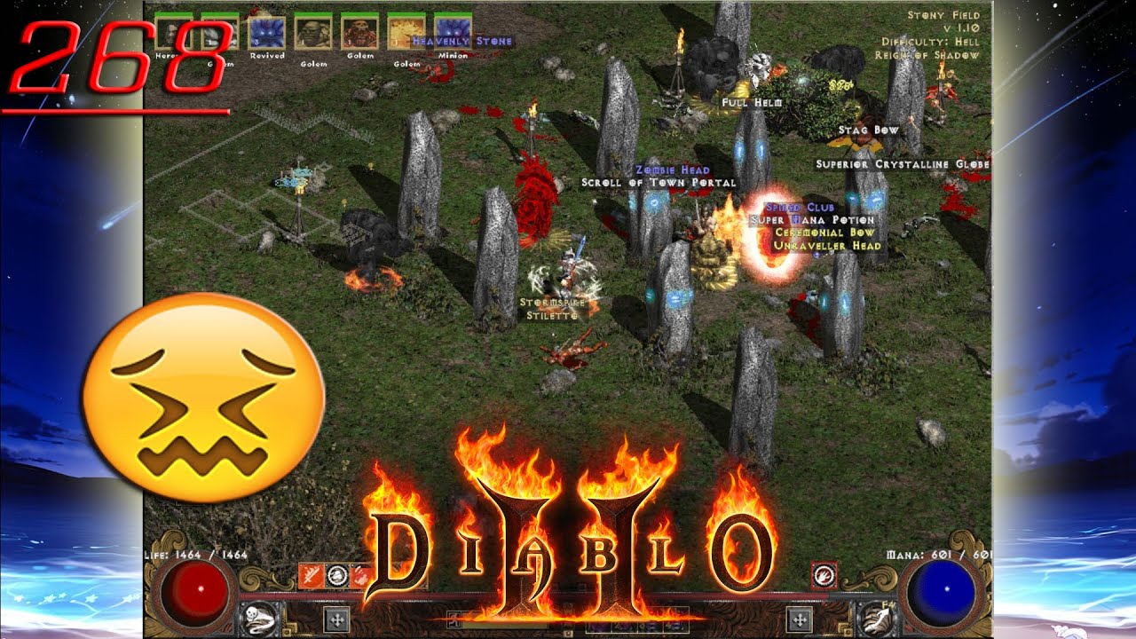 Diablo 2 Reign of Shadow : Pháp sư thất thủ - The mage has fallen - YouTube