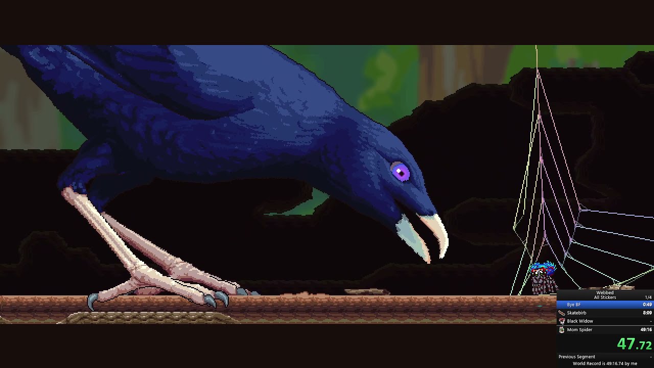 Webbed - 100% (All Stickers) Former WR Speedrun - 44:45 - YouTube