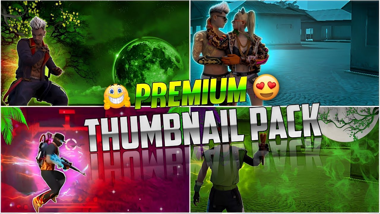 Free Fire Premium Thumbnail Pack || 🔥Free To Use🔥||free fire thumbnail ...