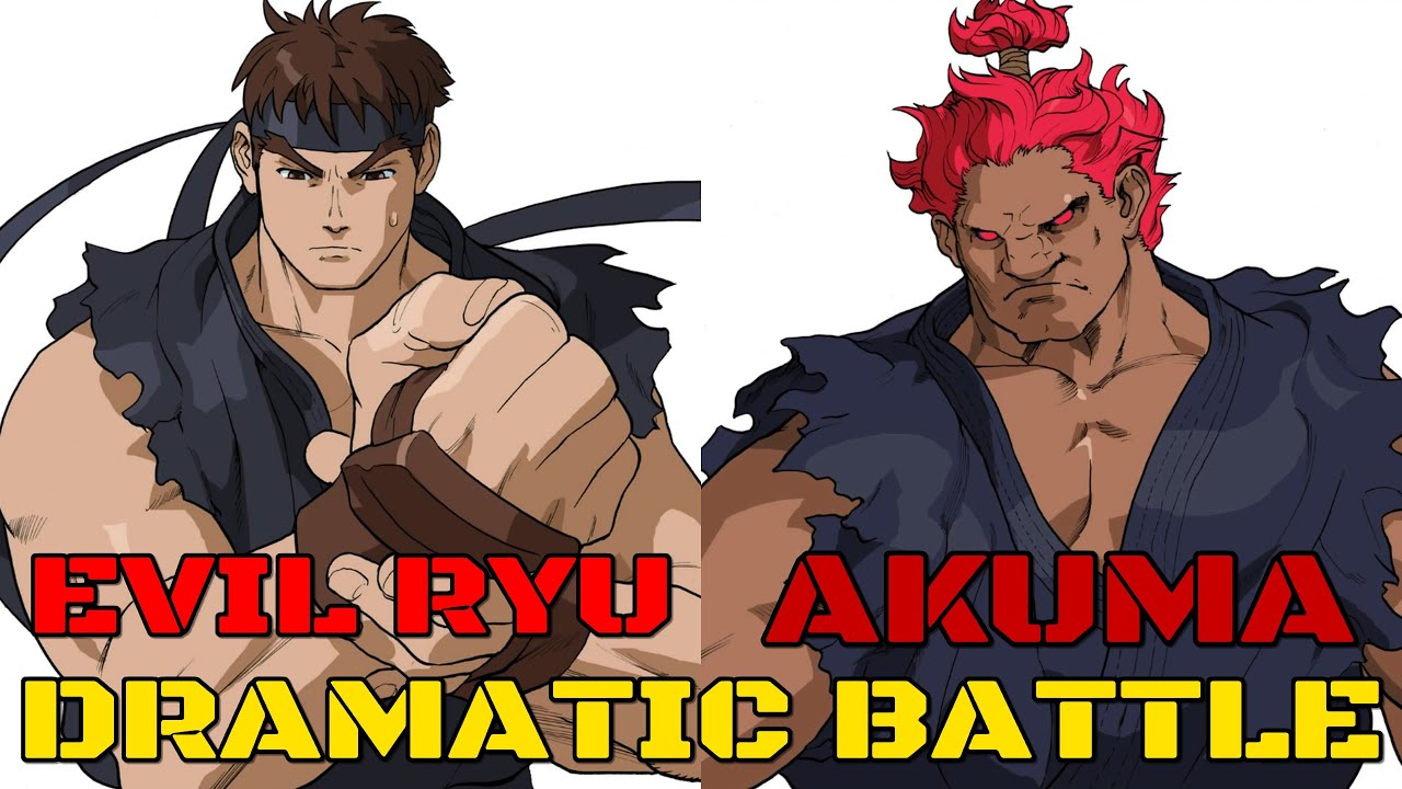 Street Fighter Alpha 3 Max - EVIL RYU X AKUMA [Dramatic Battle] - YouTube