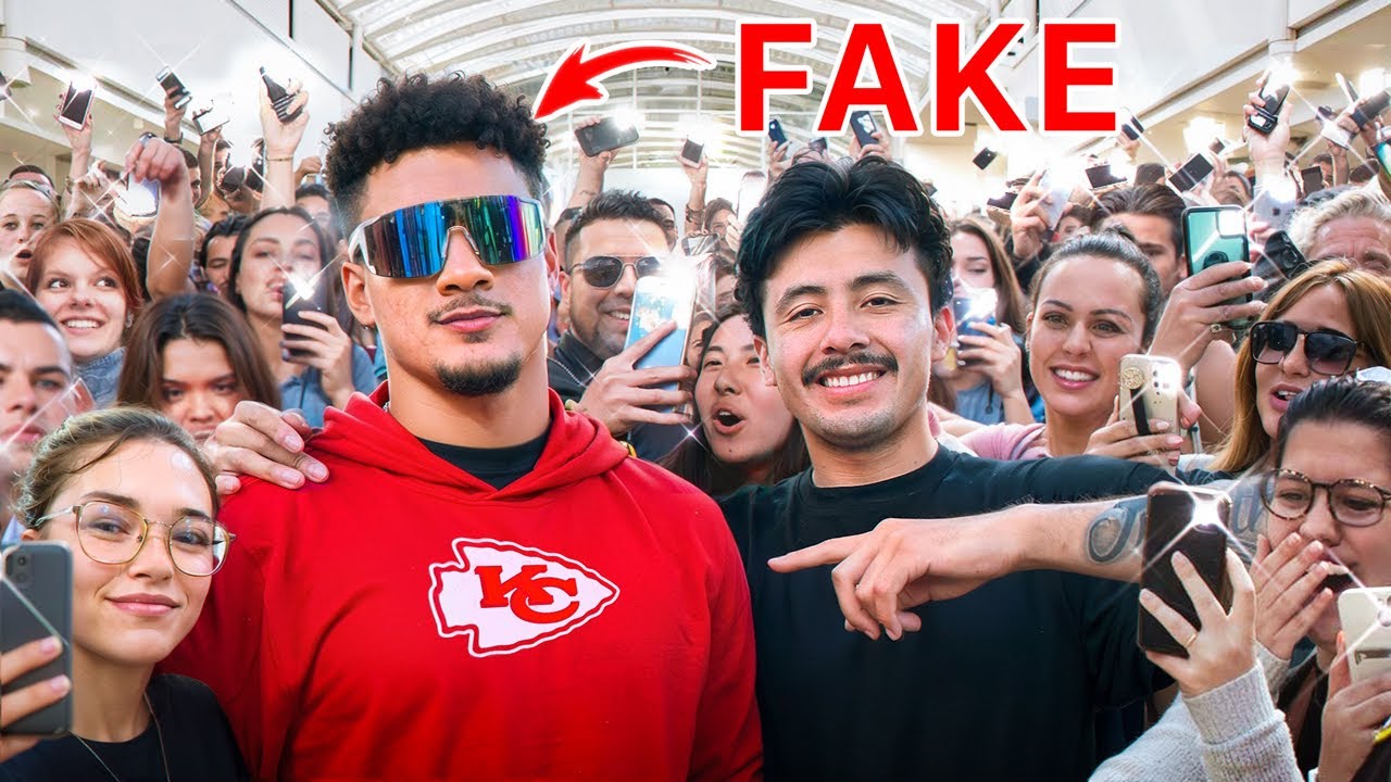 Fake Patrick Mahomes Prank *Again* - YouTube