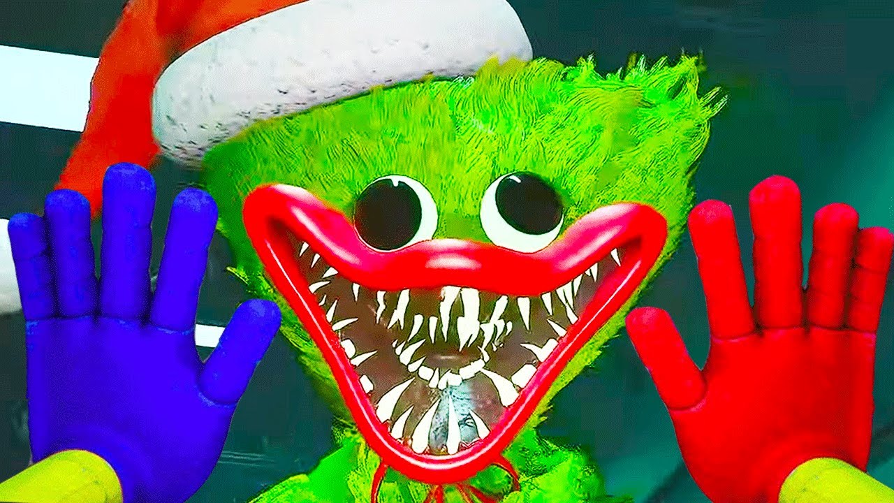 Grumpy Huggy Wuggy STEALS CHRISTMAS In Project Playtime - YouTube