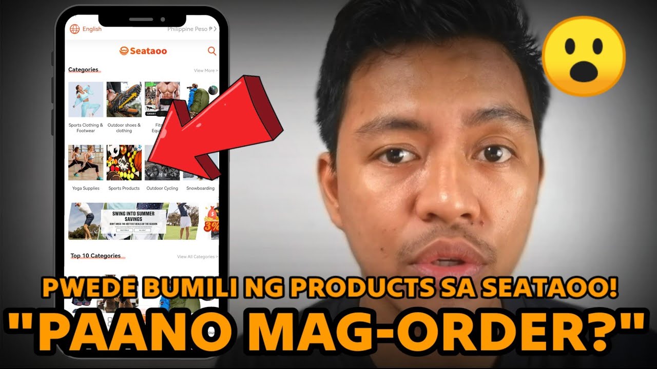 🤔 Paano mag Order sa Seataoo App? 🤔 #seataoo #seataooph #dropshipping # ...