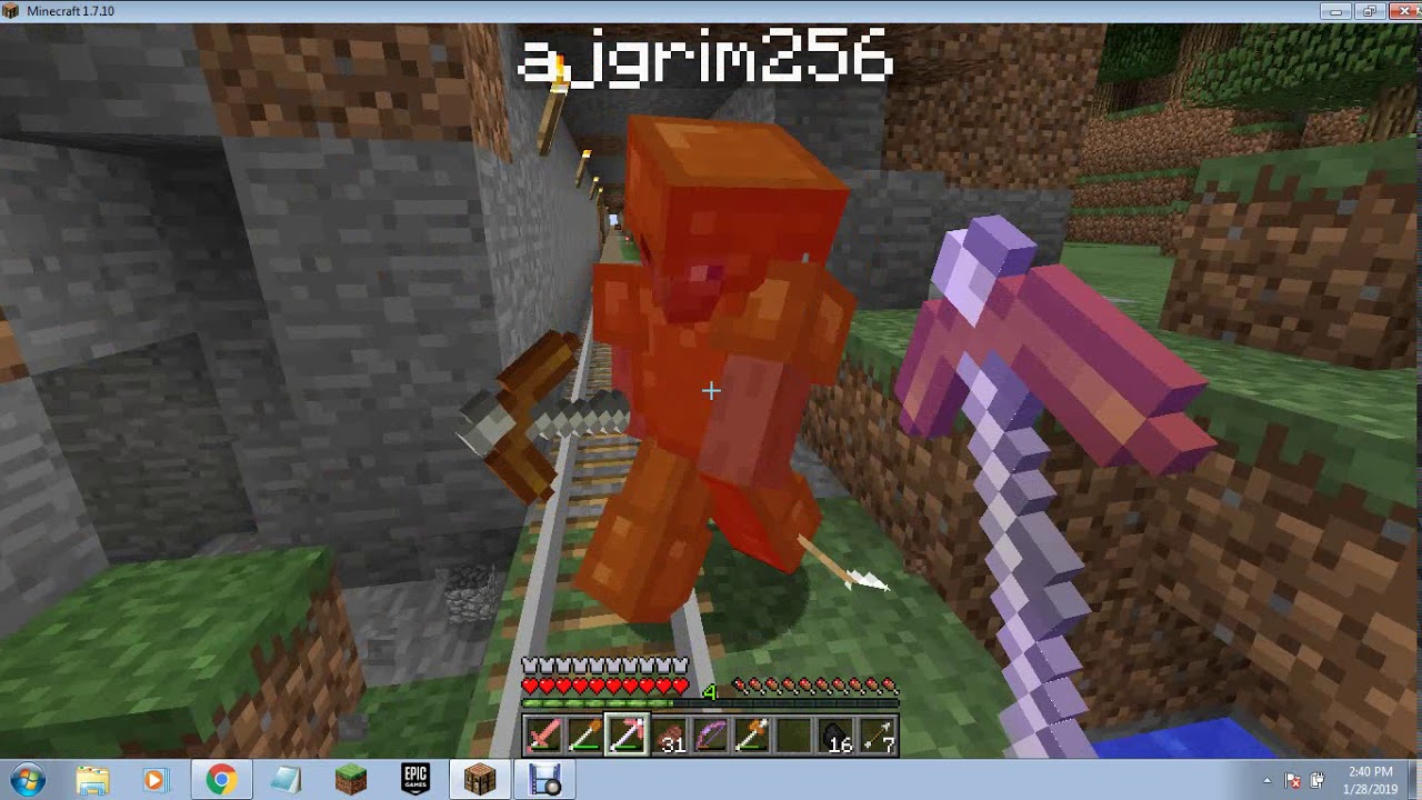 minecraft lots o mobs - YouTube