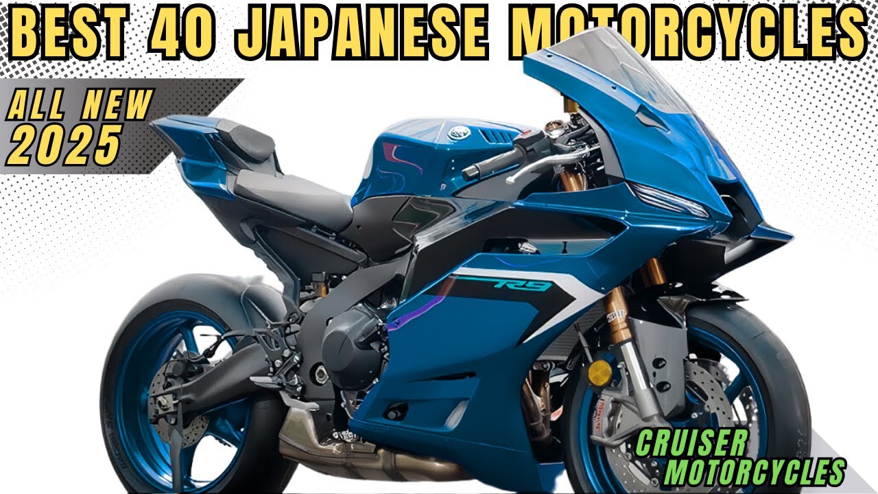 40 Best New Japanese Motorcycles Of 2024-2025 - YouTube