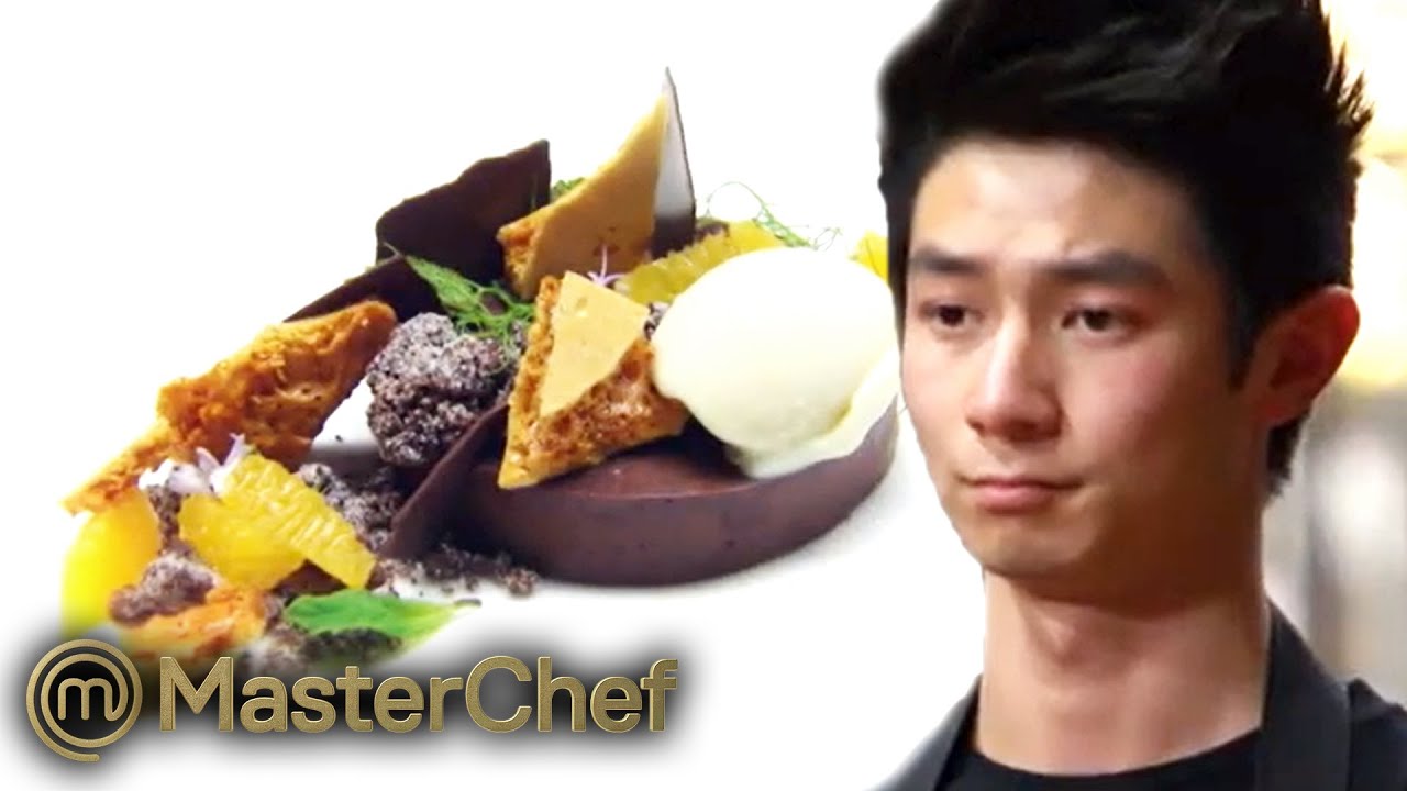 Reynold Poernomo's Chocolate Ganache With Honeycomb | MasterChef ...