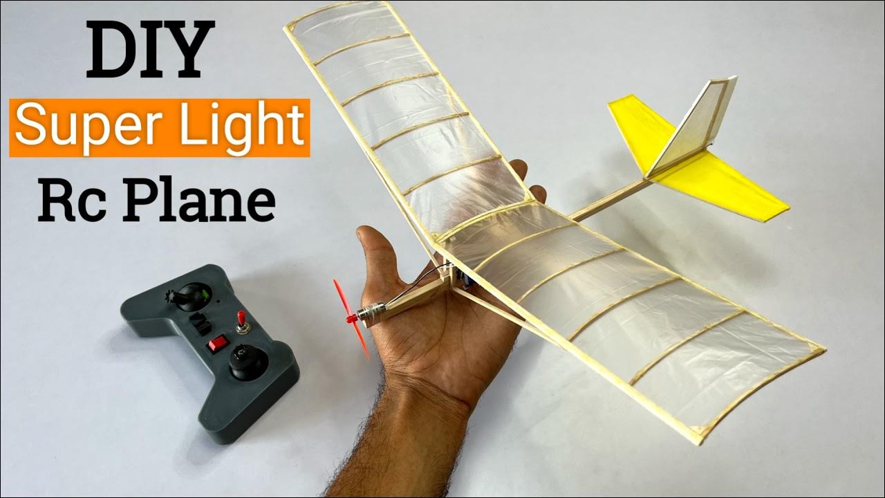 How To Make Mini Rc Plane | DIY RC Hanger Rat | #rcplane #diy #how ...
