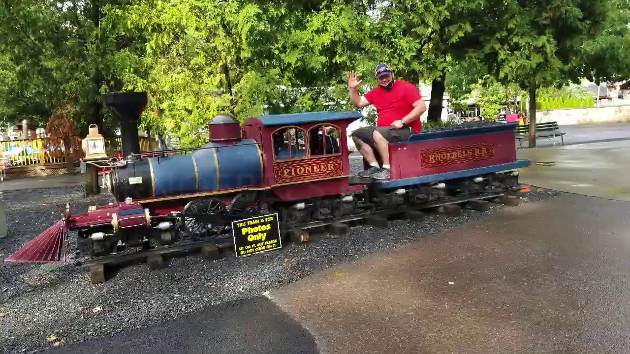Knoebels Pioneer Train Full Ride - YouTube