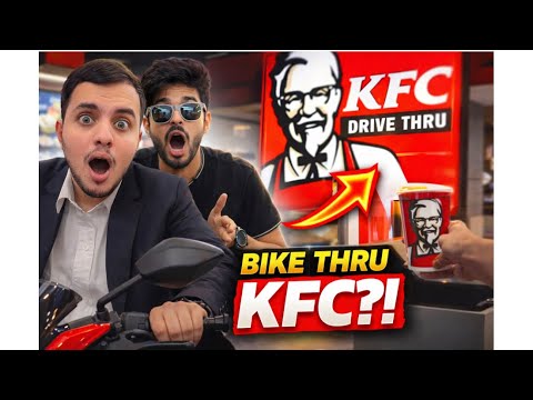 Ordering KFC on a Bike?! 🍟 New Lalpul Branch Visit - YouTube
