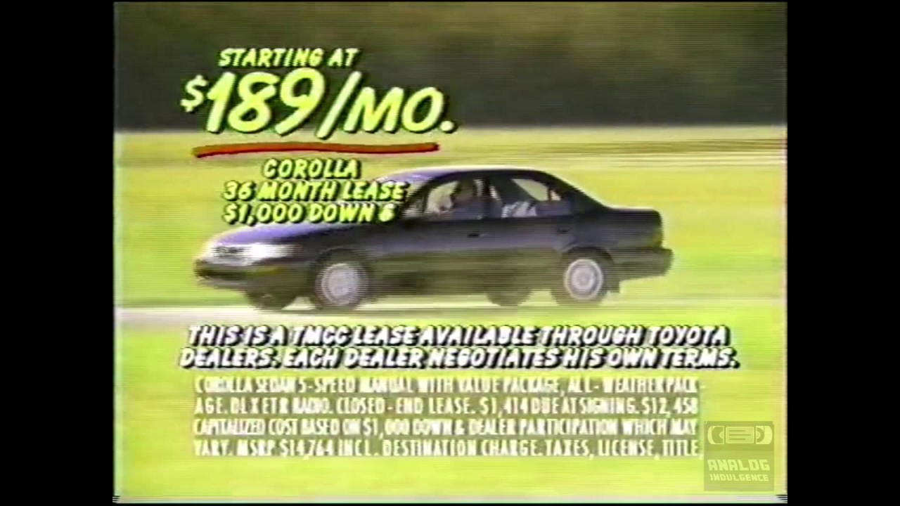 Toyota | Television Commercial | 1995 - YouTube