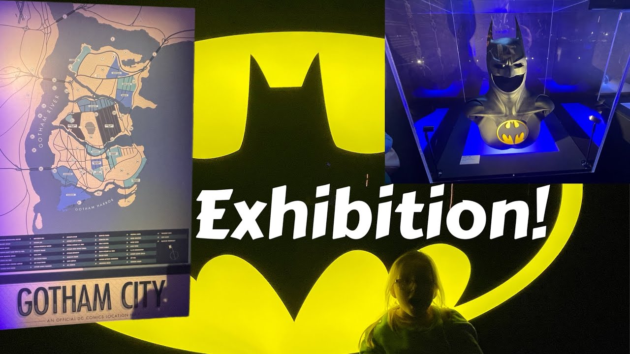 DC’s Batman Unmasked | The Exhibition Visit | Rooms 1, 2 & 3 London ...