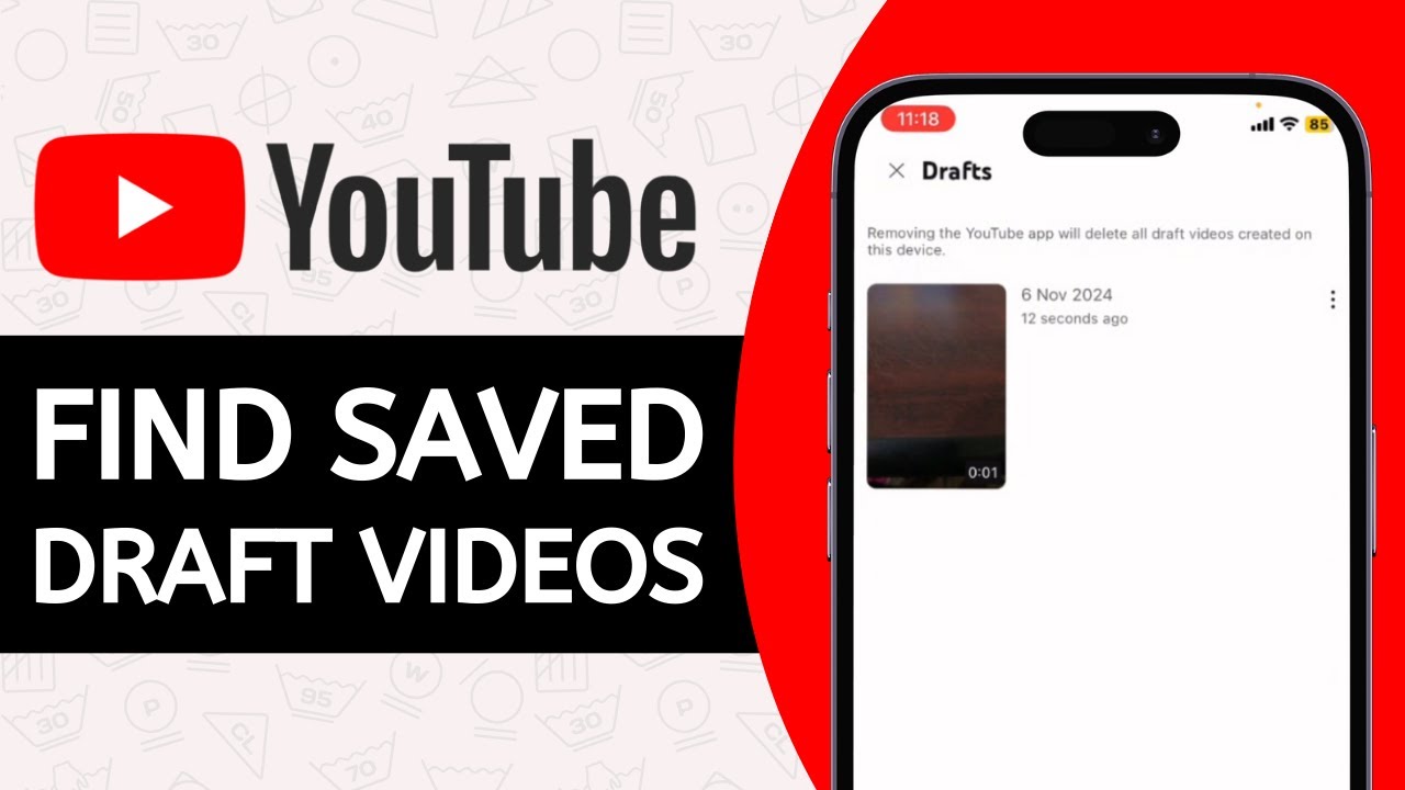 How to Find Saved Draft Videos in YouTube (2025 Update) - YouTube