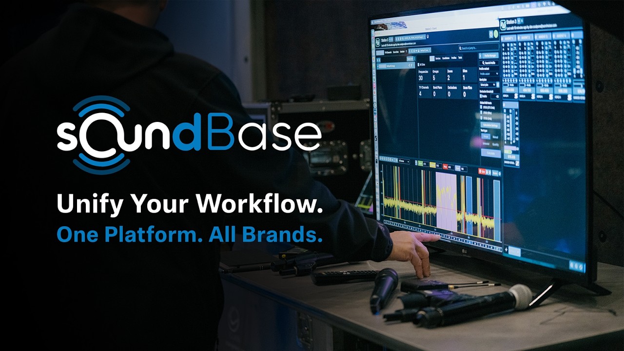 SoundBase | The Universal Wireless Audio Management Platform - YouTube