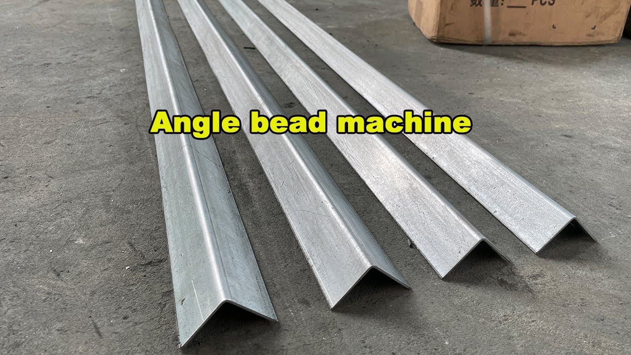 Angle bead roll forming machine | corner bead machine | metal angle ...