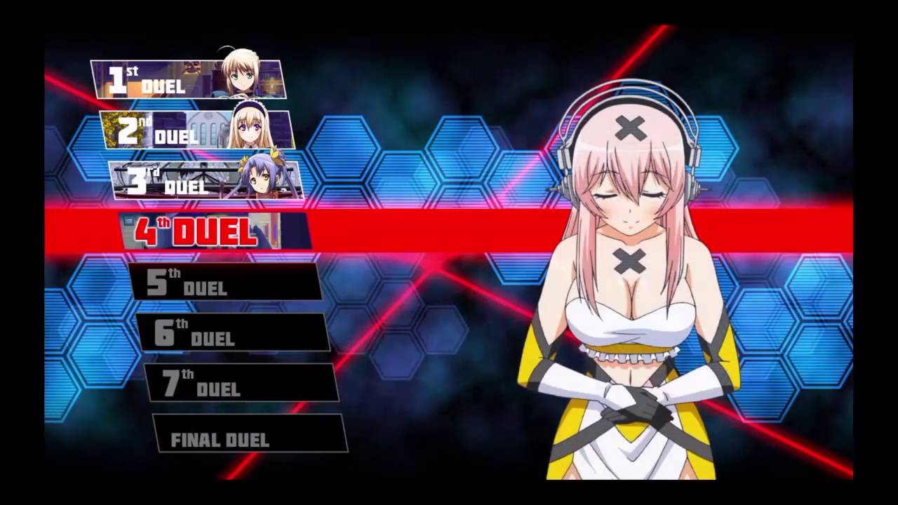 Nitroplus Blasterz -Heroines Infinite Duel- Heart Story Mode - YouTube