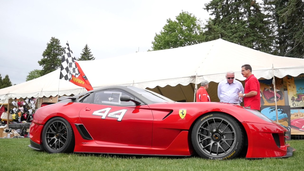 Larry's Ferrari 599XX Amazing Revs - YouTube