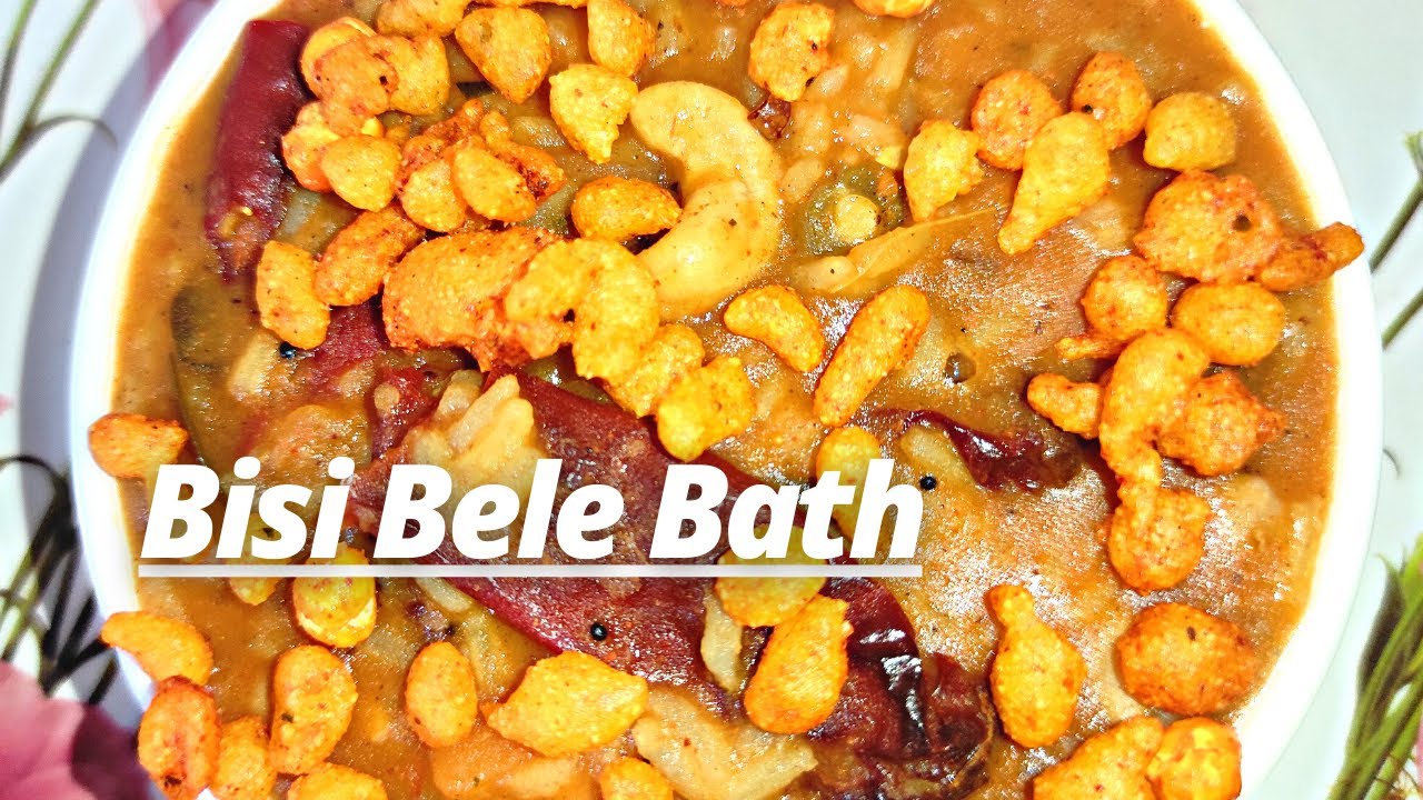 bisi bele bath recipe | bisibelabath recipe || Rajeshwari's Cooking ...