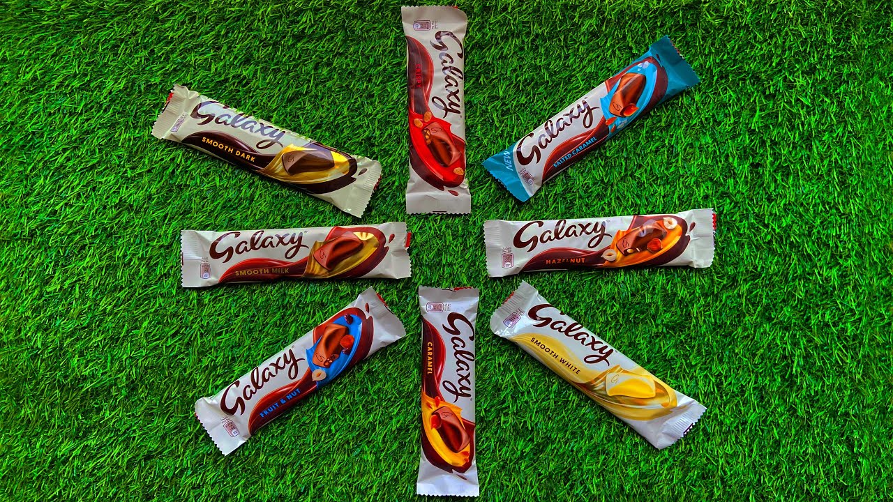 Unboxing Chocolate ASMR | The Best of Galaxy chocolate for Unboxing ...