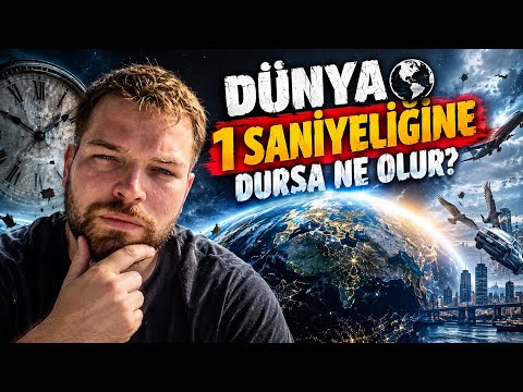 Dünya 1 Saniyeliğine Dursa Ne Olurdu? (Gözümüzü Açıp Kapayana Kadar...)