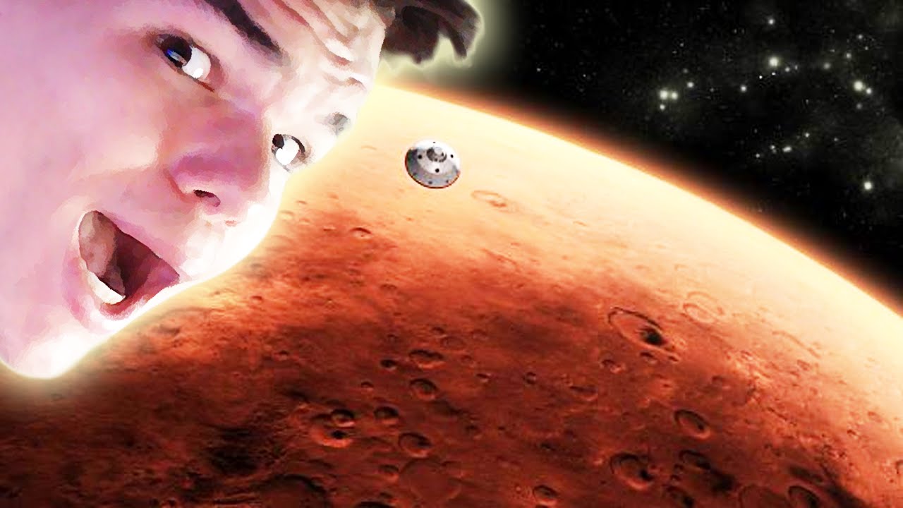 FLYING TO MARS (I AM BREAD Funny Moments) - YouTube
