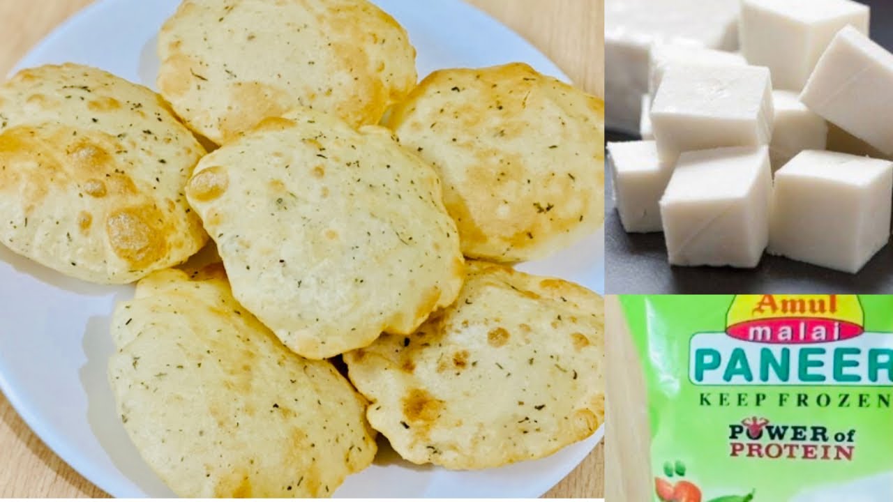 Paneer Poori/മലയാളത്തിൽ ആദ്യമായി ഇതാ ഒരു പനീർ പൂരി/My taste buds ...