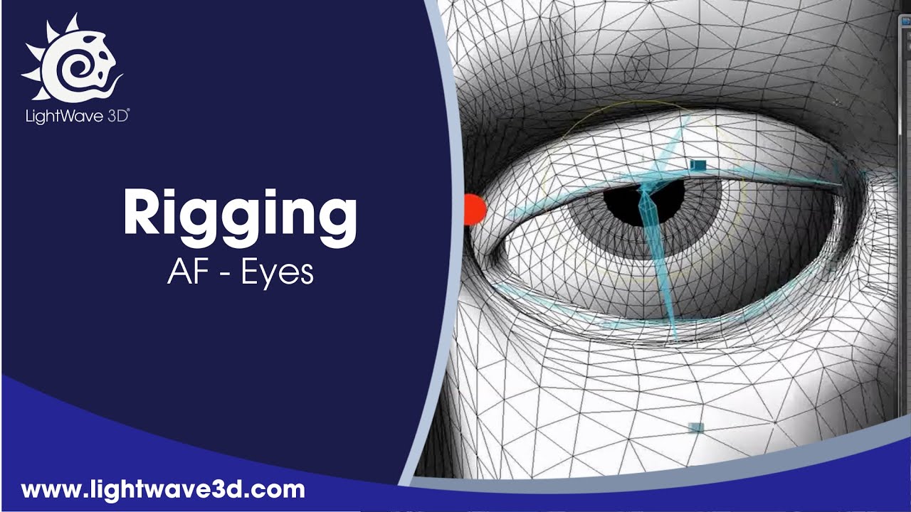 Lightwave 3D AF Eyes - YouTube