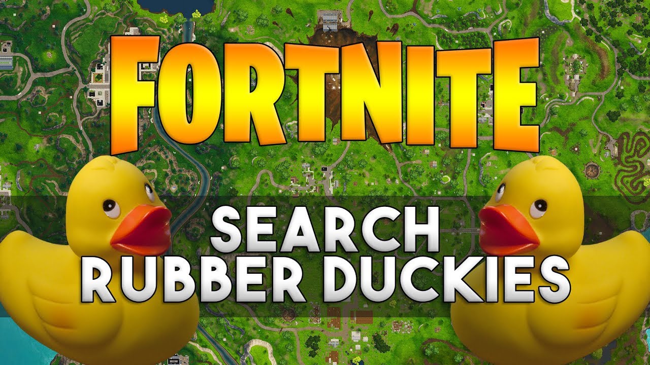 Search Rubber Duckies - Fortnite Week 3 Challenge - YouTube