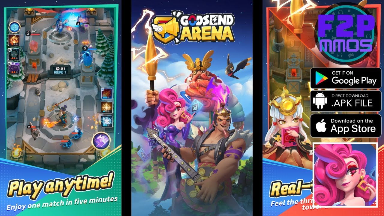 Godsend Arena [ Android ] Gameplay - YouTube