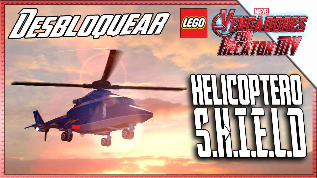 LEGO Marvel Avengers | Desbloquear Helicoptero de SHIELD | Base de ...
