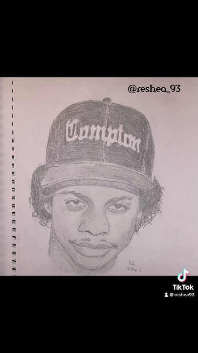 Eazy E #sketching #art #drawing #portraitdrawing #eazye - YouTube