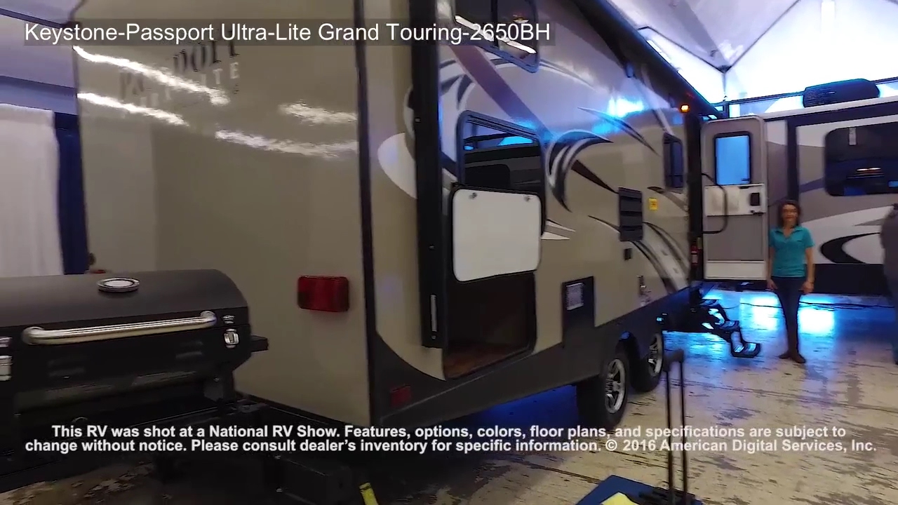 2017 Keystone-Passport Ultra-Lite Grand Touring-2650BH - YouTube