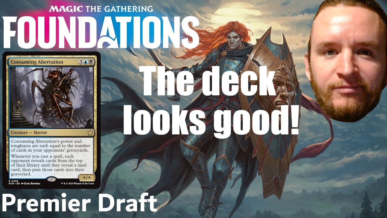 The deck looks good! MTG Foundations Draft | MTG Arena - YouTube
