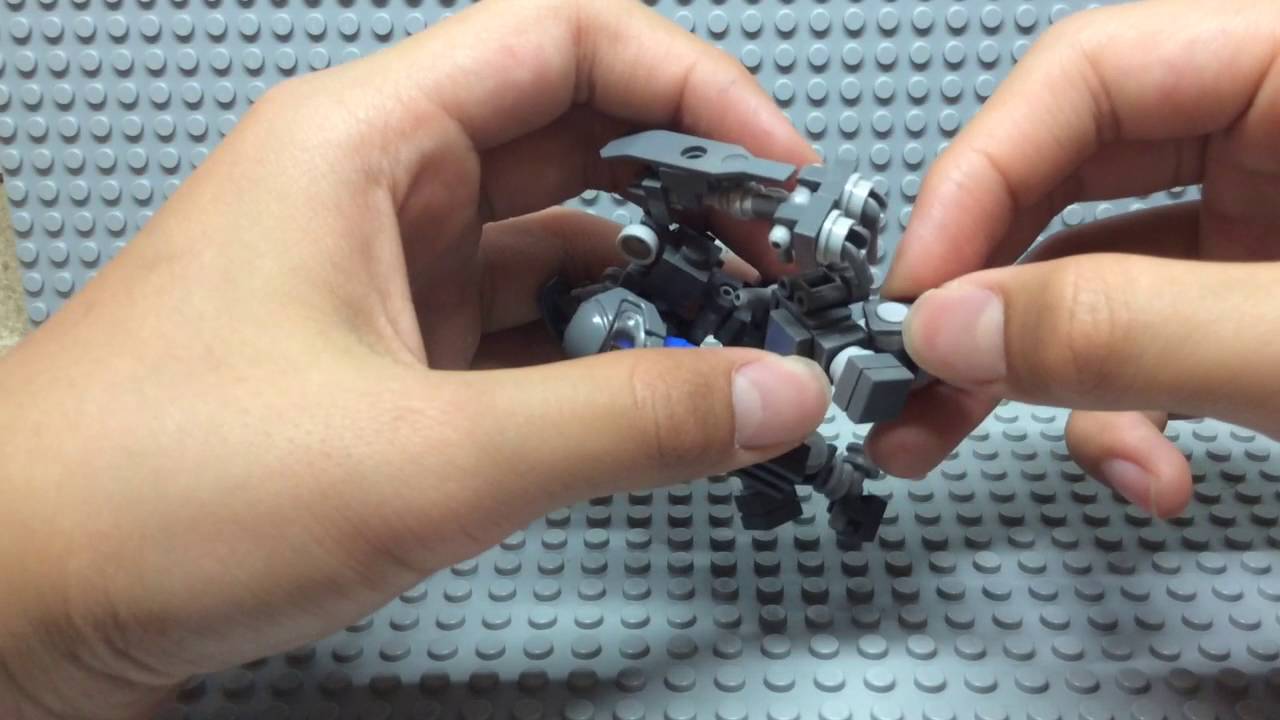 Mini LEGO Mech suit (MOC) - YouTube