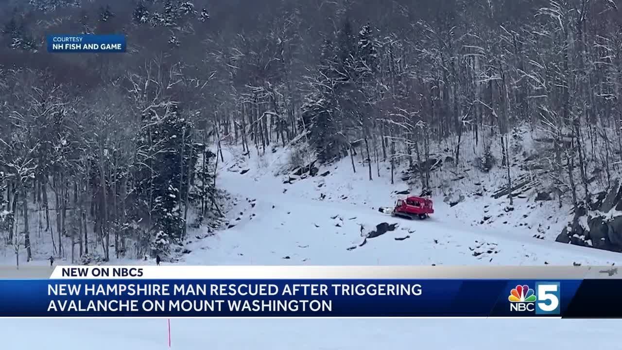 New Hampshire skier rescued after causing avalanche on Mt. Washington ...