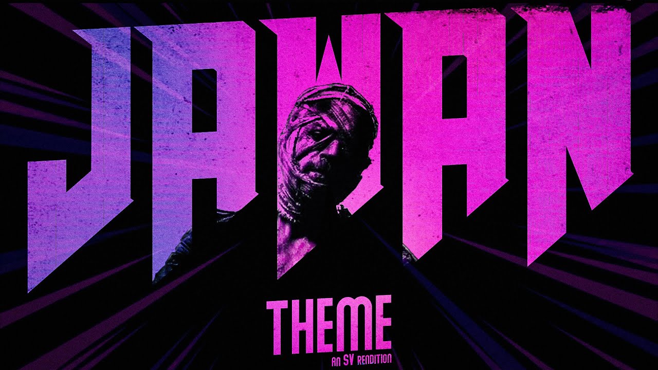 Jawan THEME - Synthwave Edition 🌌 | Shah Rukh Khan | Anirudh ...
