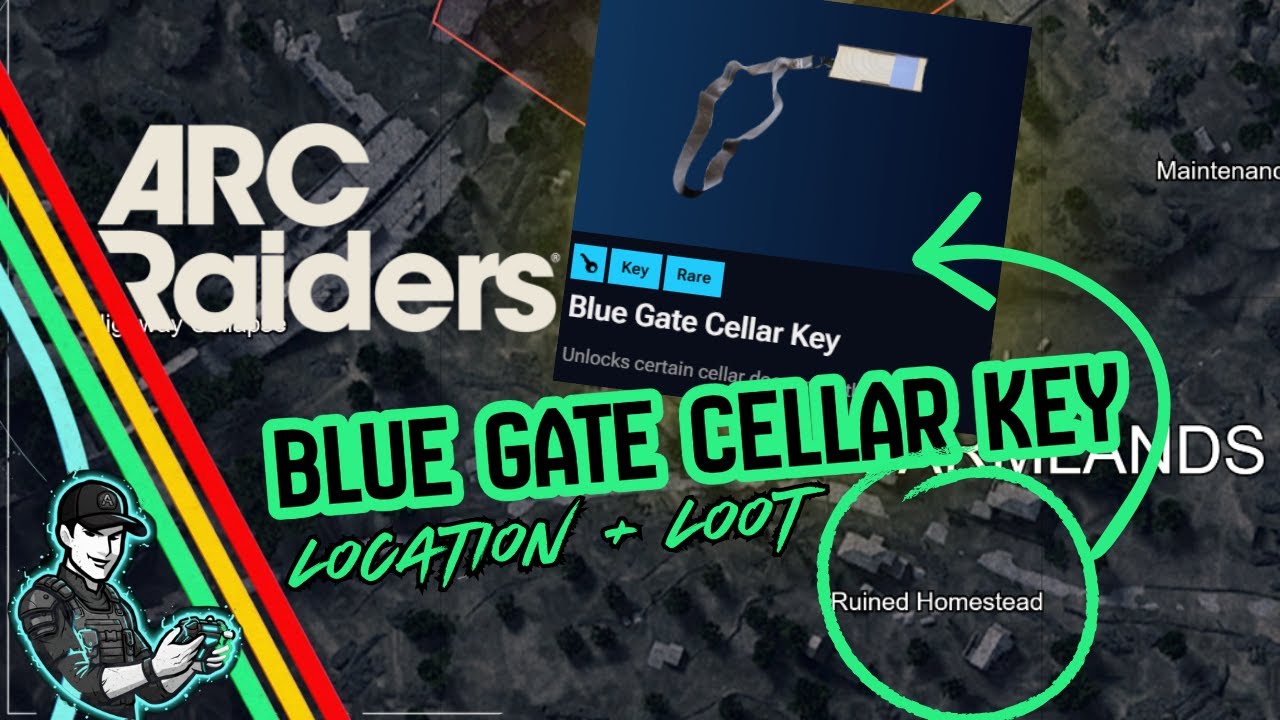 Blue Gate Cellar Key Guide: Location + Rewards | Arc Raiders - YouTube