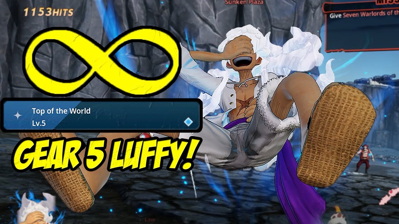 INFINITE GEAR 5 LUFFY GOT BUFFED! ONE PIECE PIRATE WARRIORS 4 DLC|LUFFY|GEAR 5| - YouTube