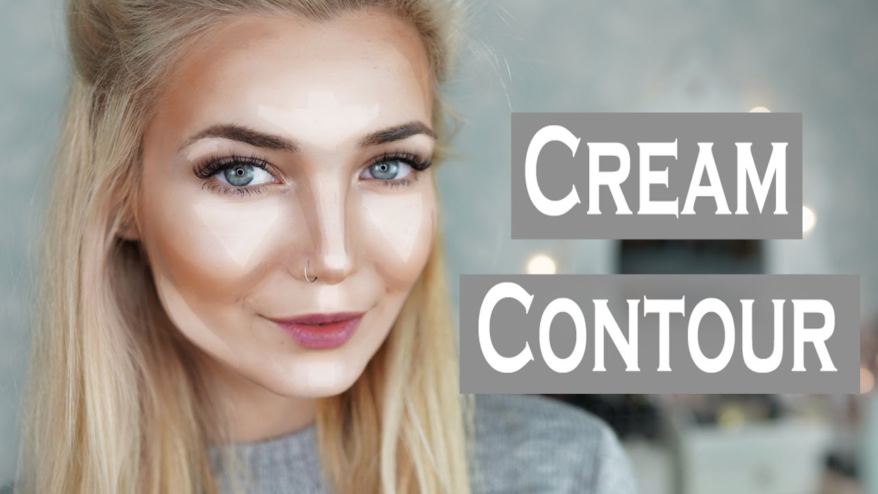 How To: Cream Contour & Highlight For Beginners - YouTube