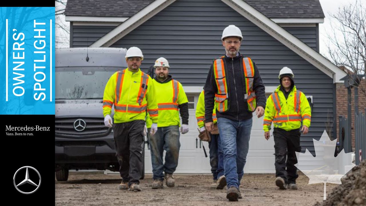 A crew fit for construction: The Sprinter and Sprinter 4x4 - YouTube