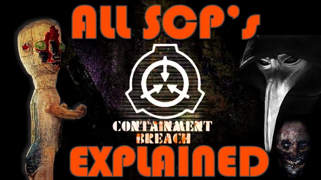 All SCP's Explained - SCP Containment Breach - YouTube