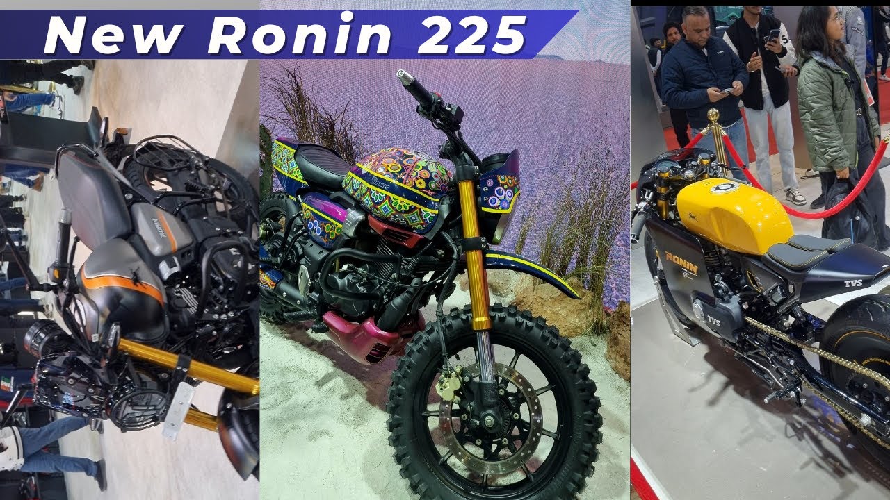 TVS Ronin 2025 Modified Edition - Unveiled at Auto Expo | Kabira Riders ...