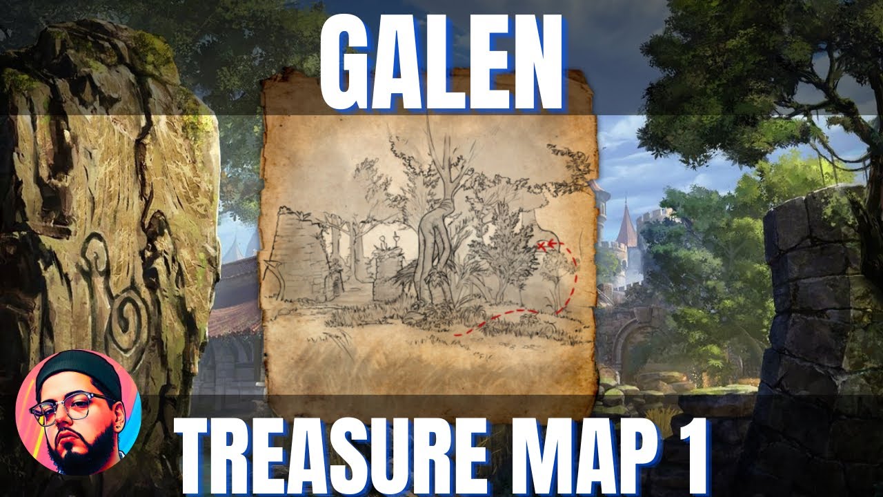Galen Treasure Map 1 [Elder Scrolls Online] ESO - YouTube