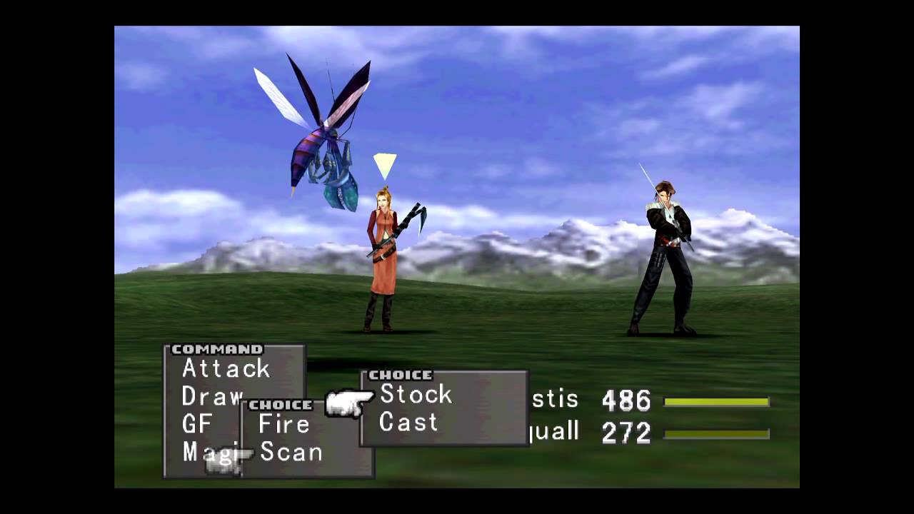 Final Fantasy VIII Steam (2013) No Level Let's Play Pt. 1 Fire Cavern ...