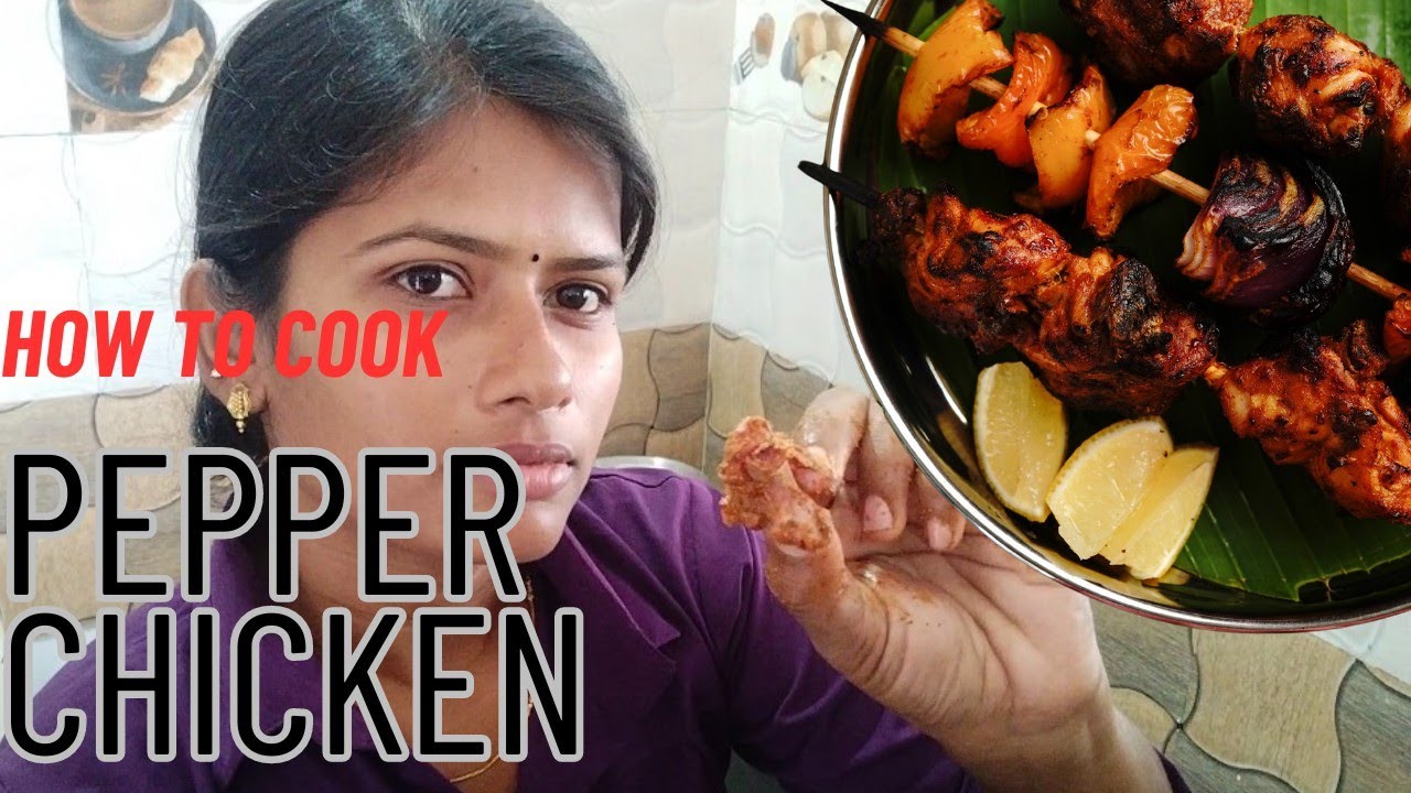 Pepper chicken 🍗🐔 recipe Romba tasty ya😋Pandrathu eppadinu pakkalam🥰# ...